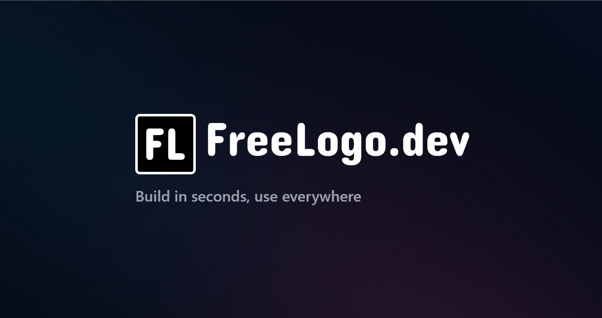FreeLogo.dev - Generate all Social Media logos in one click!
